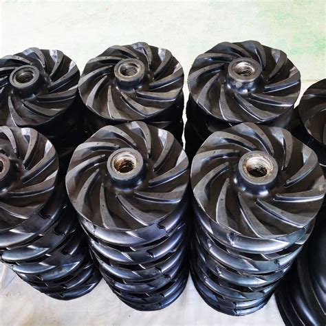 Polyurethane Impeller Rubber Impeller Elastomer Impeller For Slurry