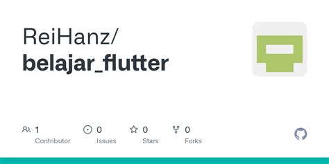 GitHub ReiHanz Belajar Flutter