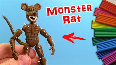 Making Animatronic Monster Rat With Clay Five Nights At Candys Youtube