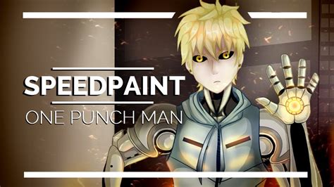 S Class Hero One Punch Man Speedpaint Youtube