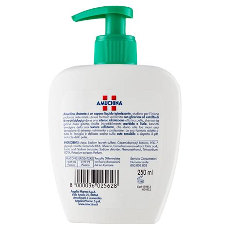 Amuchina Idratante Sapone Liquido Mani Igienizzante 250 Ml Carrefour