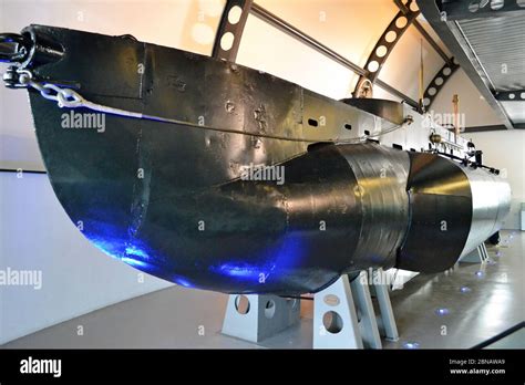 Royal Navy Hms X24 Submarine At The Royal Navy Submarine Museum