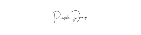 97 Prateek Deep Name Signature Style Ideas Creative Name Signature