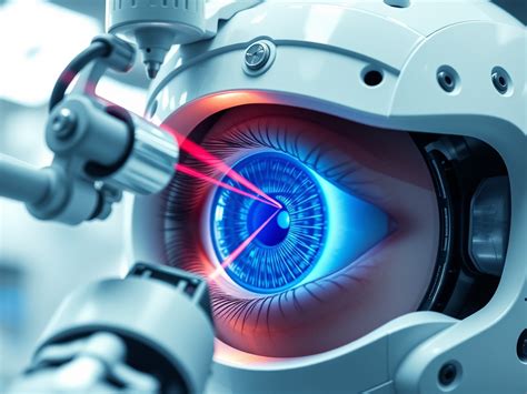 Future Of Robot Cataract Surgery In A Blue Eye With Cataract Coach™