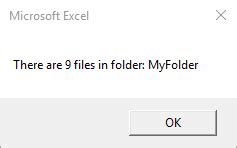 Excel Vba File Management Using The Filesytemobject