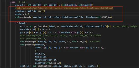 YOLOV8优化 3 标签和掩码透明化 cfra kxhh s Code journaling