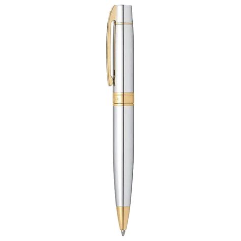 Sheaffer 300 Bright Chrome Gt Ballpoint Pen A9342