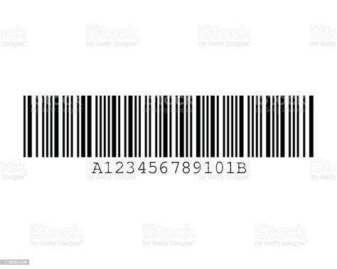 Codabar Barcode Standard Sample Stock Illustration Download Image Now