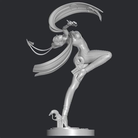 Bayonetta Stl File 3d Printing 3d Print File Miniature Super Hero