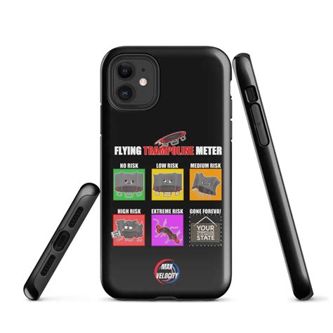Flying Trampoline Tough Iphone Case Max Velocity