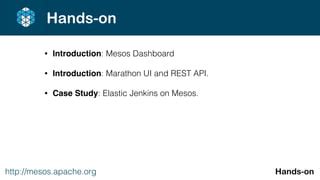 Mesos Cluster Management System PPT