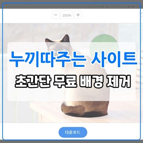 누끼 따기 사이트란