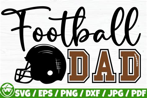Football Dad Fathers Day Graphic By Captainboard · Creative Fabrica