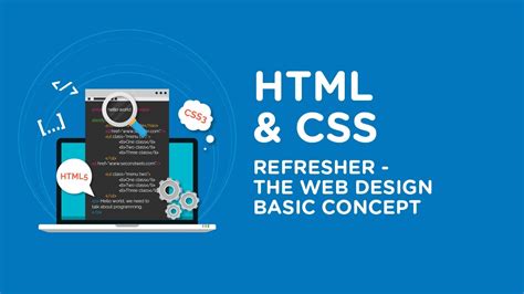 Html And Css Refresher The Web Design Basic Concept Youtube