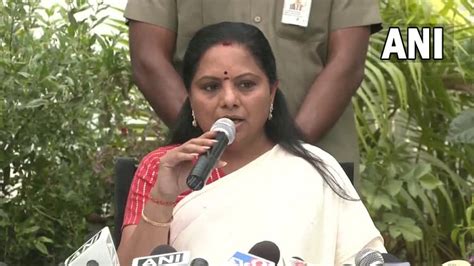 Telangana Cms Daughter Caught In Delhi Liquor Scam Appeared Before Ed