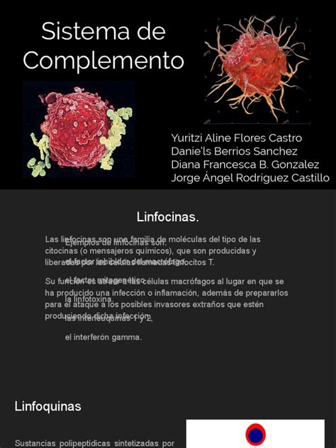 Sistema De Complemento Pdf Sistema Complementario Bioquímica