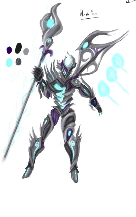 Nephilim The Half Void Angel Warframe Concept Rwarframe