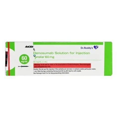 Prolia 60mg Injection Packaging Type Box At ₹ 16000 Box In Chennai