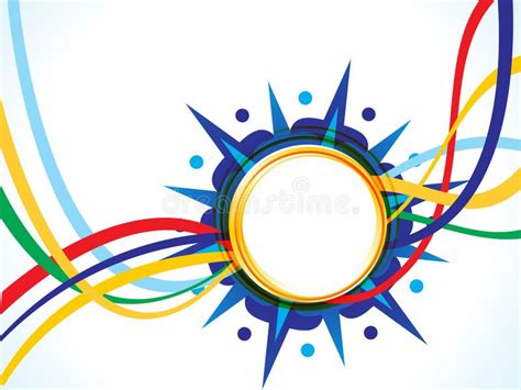 Abstract Artistic Creative Wave Explode Stock Vector Illustration Of