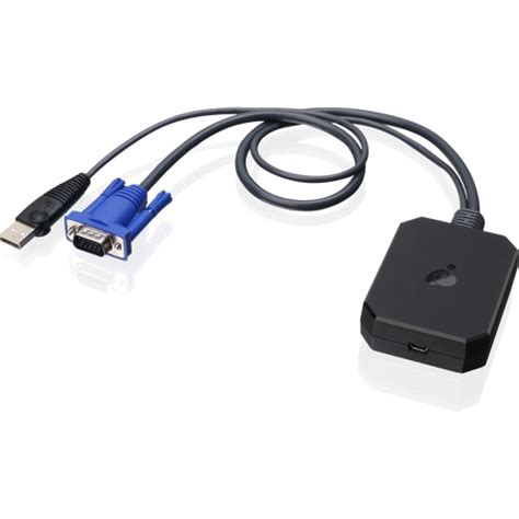 Iogear Portable Laptop Console Crash Cart Adapter Taa Compliant 1