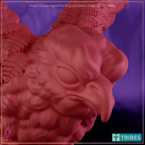 3d Printable Hawk Familiar Pre Supported Followers And Familiars