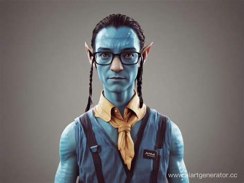 Nerd Avatar With Glasses And Tech Gear Ai Art Generator