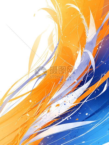 绚烂的抽象线条壁纸插画图片下载 正版图片601162803 摄图网
