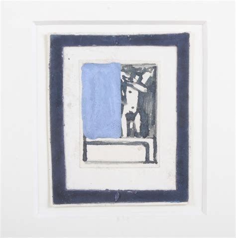 Joe Brainard Untitled Nude Male In Shower Matchbook Cover Art