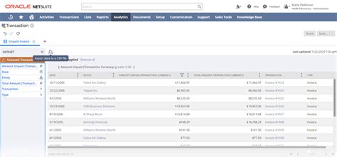 NetSuite SuiteAnalytics Workbook Update Sikich