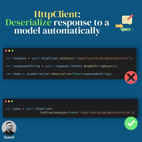 Client Deserialize Response To A Model Automatically Saeed