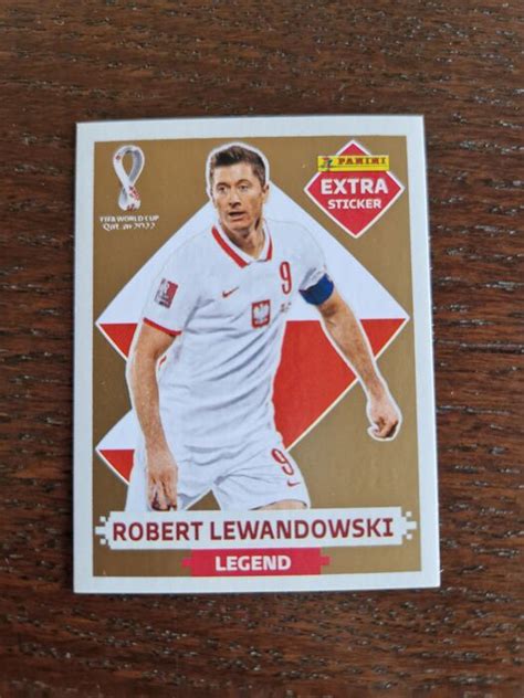 Panini WC Qatar 2022 ROBERT LEWANDOWSKI Extra Sticker Catawiki