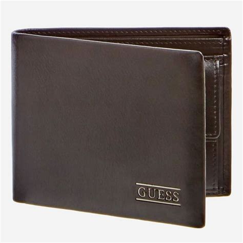 Кошелек мужской кожаный Guess New Boston Billfold W/Coin Pkt ...