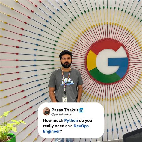 Paras Thakur On Linkedin Devops Tech Python