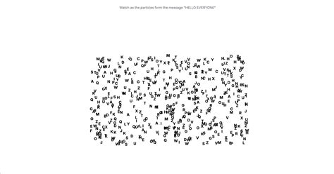 How To Create A Particle Text Effect With Tailwind Css And Javascript