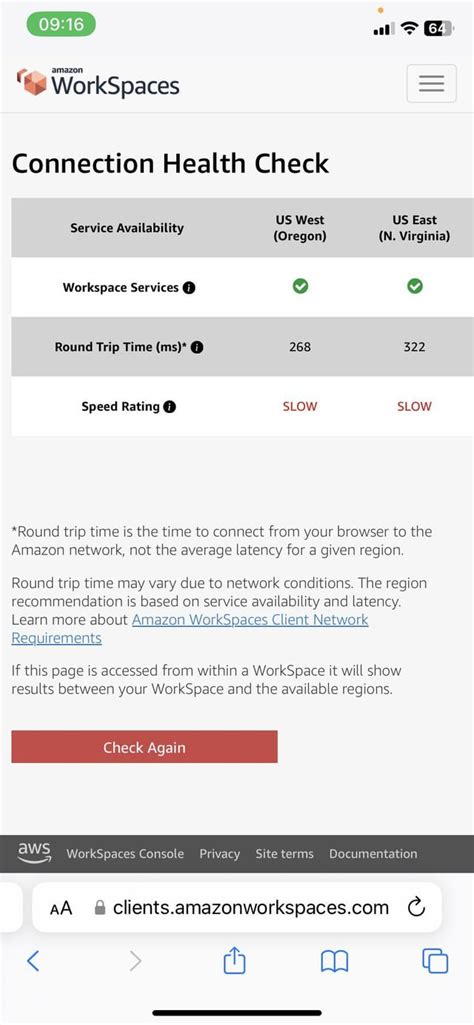 High Latency Issues And Working On Aws R Starlink