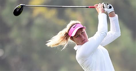 포토엔 수잔 페테르손 긴 머리 휘날리는 티샷lpga
