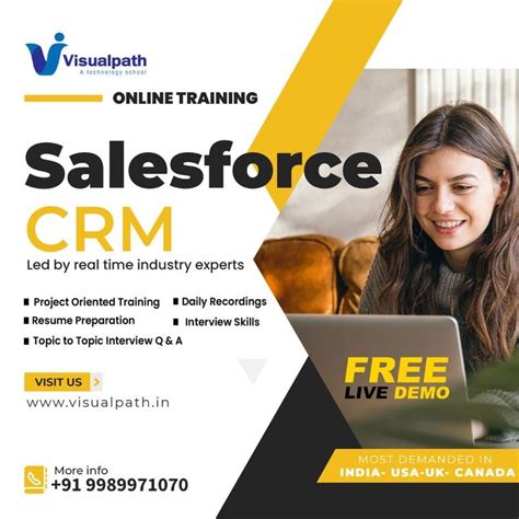 Salesforce Online Training Salesforce Crm Training Course In 2024 Salesforce Crm Online