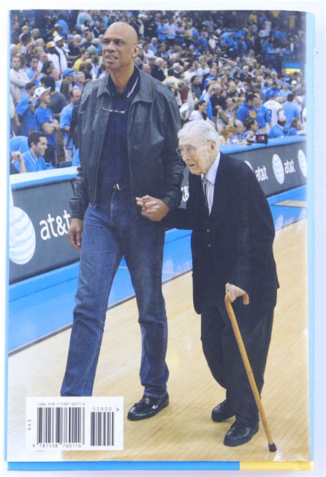 Kareem Abdul Jabbar Signed Coach Wooden And Me Hardcover Book Jsa Pristine Auction