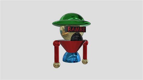 Robot Bambi Download Free 3d Model By Gapple Top 1 Number Best Lover