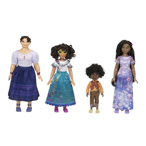 Disney Encanto Mirabel Isabela Luisa And Antonio Fashion Doll T Set