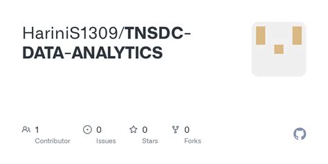 GitHub HariniS TNSDC DATA ANALYTICS