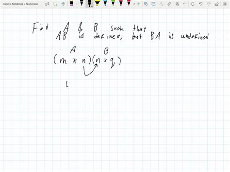 SOLVED A Matrix With M Rows And N Columns Is Said To Be Of Type M Times N Give Simple Examples