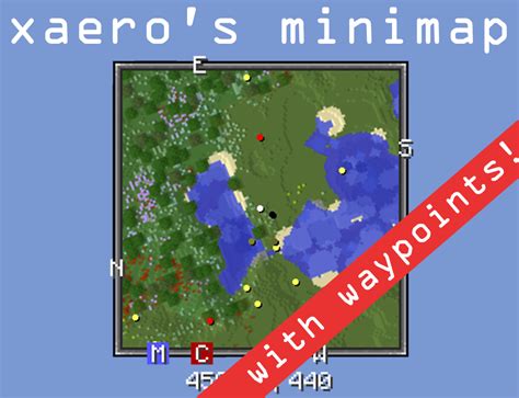 Xaeros Minimap Mod 1 11 2 1 10 2 1 7 10 For Minecraft