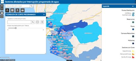 Sector 204 De Smp Conoce 6 Zonas Donde Hay Corte De Agua De Sedapal