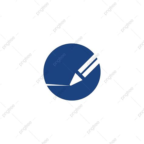Modèle Dicône De Logo Crayon Conception Dillustration Vectorielle Png