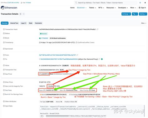Eth链上数据字段解读和gas设置 知乎