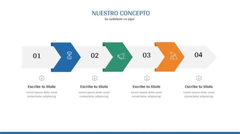 Negocio Con Flechas Presentación Plantilla Para Powerpoint Y