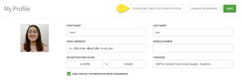 Configure Two Step Verification When I Work Help Center
