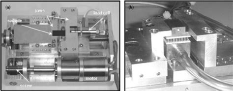 Example Of A Conventional Tensile Stage A Built In The Cavendish Download Scientific