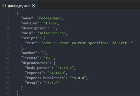 How To Connect To Sql Server From Node Js